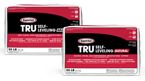Rapid Set Tru Architectural Topping Xps