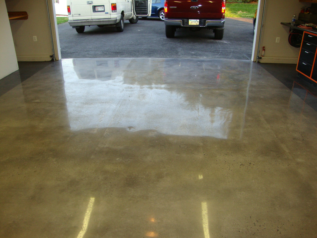 Sealing Concrete Garage Floor