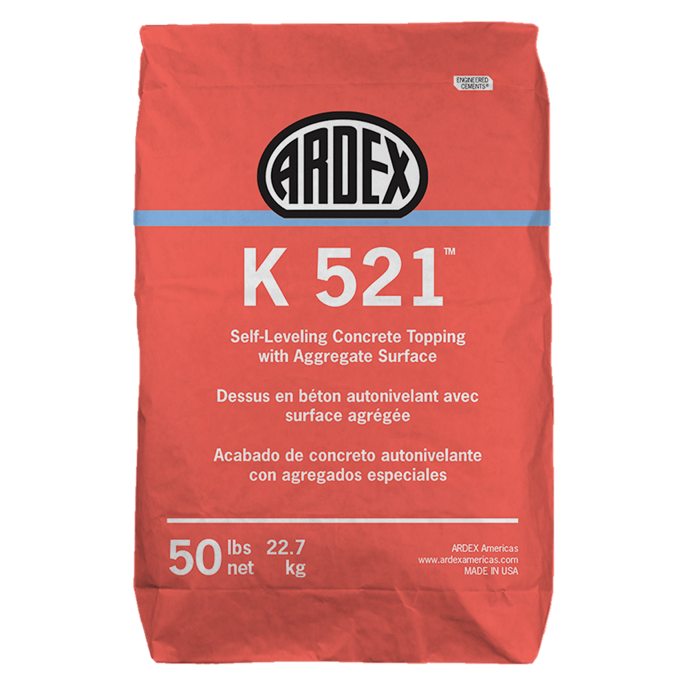 Self-Leveling Concrete Topping - Ardex K 521™ 50 Lb | XPS