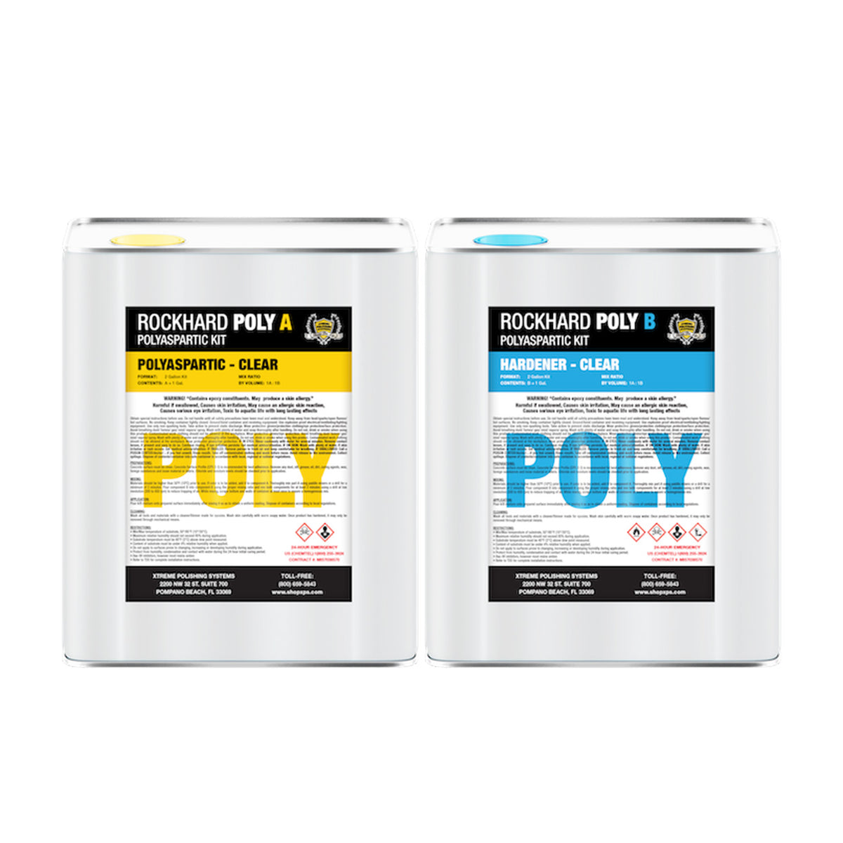 Polyaspartic Floor Coating - Rockhard Garage Poly | XPS