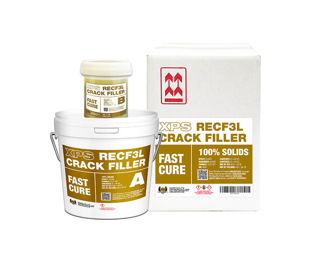 Concrete Crack Filler - Fast Cure 3L Kit (4 hour dry time) | XPS