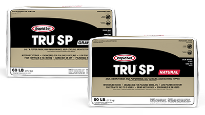 Self-leveling Architectural Topping Rapid Set TRU® SP | XPS