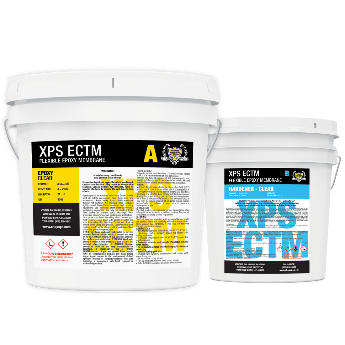 Flexible Epoxy Primer - XPS ECTM 3 Gal. Kit | XPS
